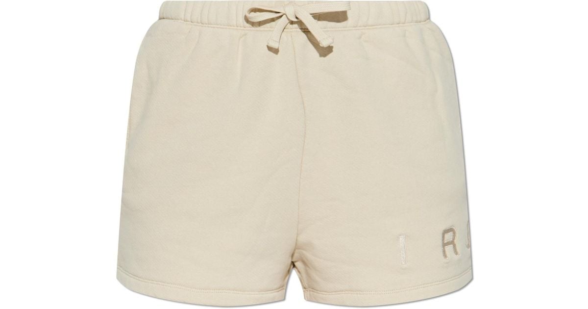 IRO Shorts `Ocresia` in Natural | Lyst UK
