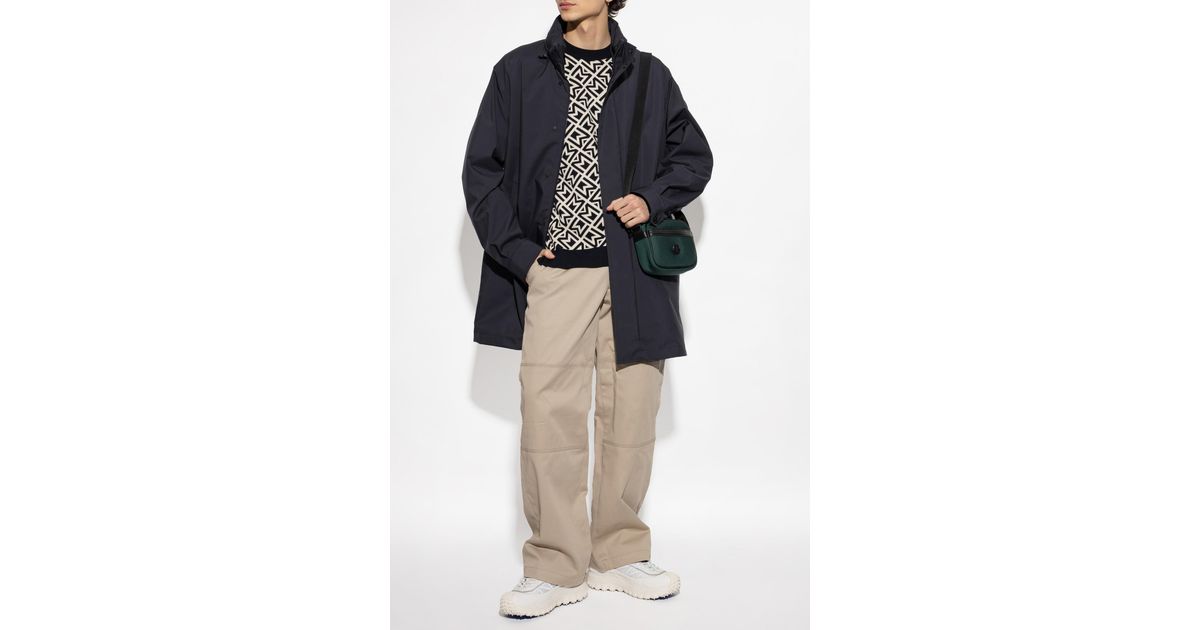 Moncler Two-Layer Jacket Lanche in Blue for Men | Lyst