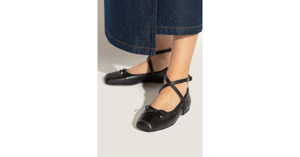 MICHAEL Michael Kors Ballet Flats Collette in Blue | Lyst