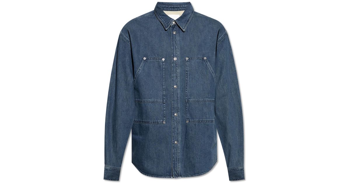 Isabel Marant Denim Shirt Owenn in Blue for Men | Lyst UK