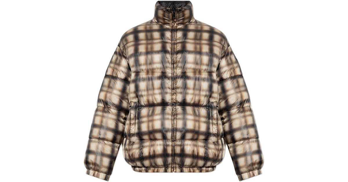 DIESEL Double-Sided Insulated Jacket 'W-Bourbon-Enbm' in Brown for Men ...