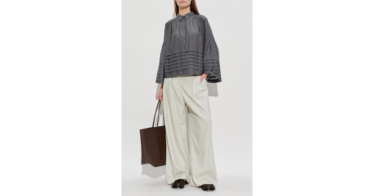 Munthe "Rosalin" Shirt in White | Lyst