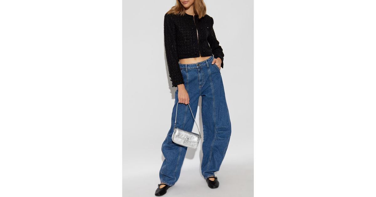 ROTATE BIRGER CHRISTENSEN Twill Cargo Jeans in Blue | Lyst