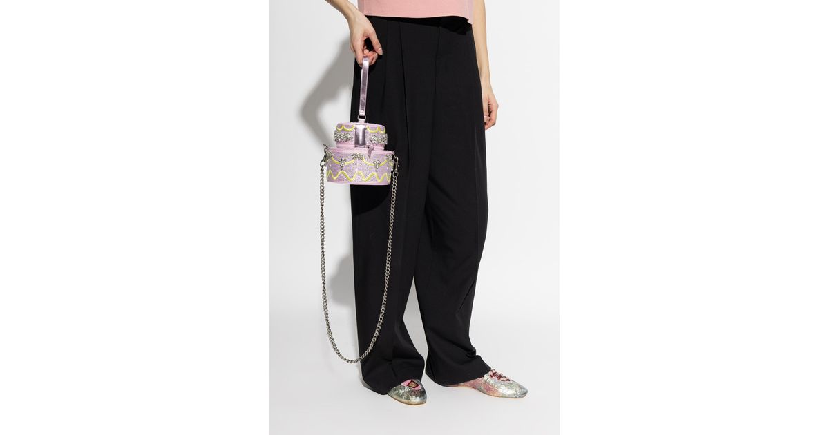Kurt Geiger Handbag "Cake Xbody" in Black | Lyst