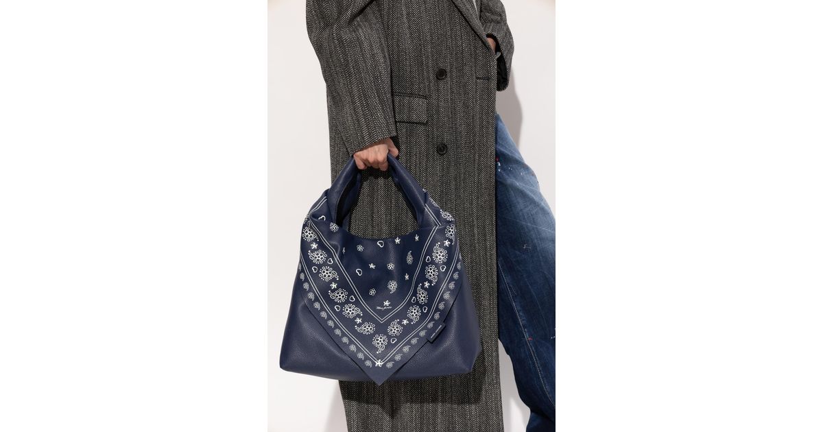 Marc Jacobs Shopper Bag 'The Bandana Sack' in Blue | Lyst