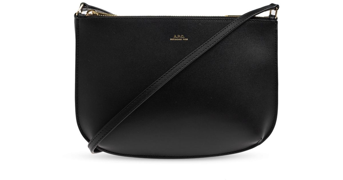 A.P.C. Shoulder Bag 'Sarah' in Black | Lyst UK