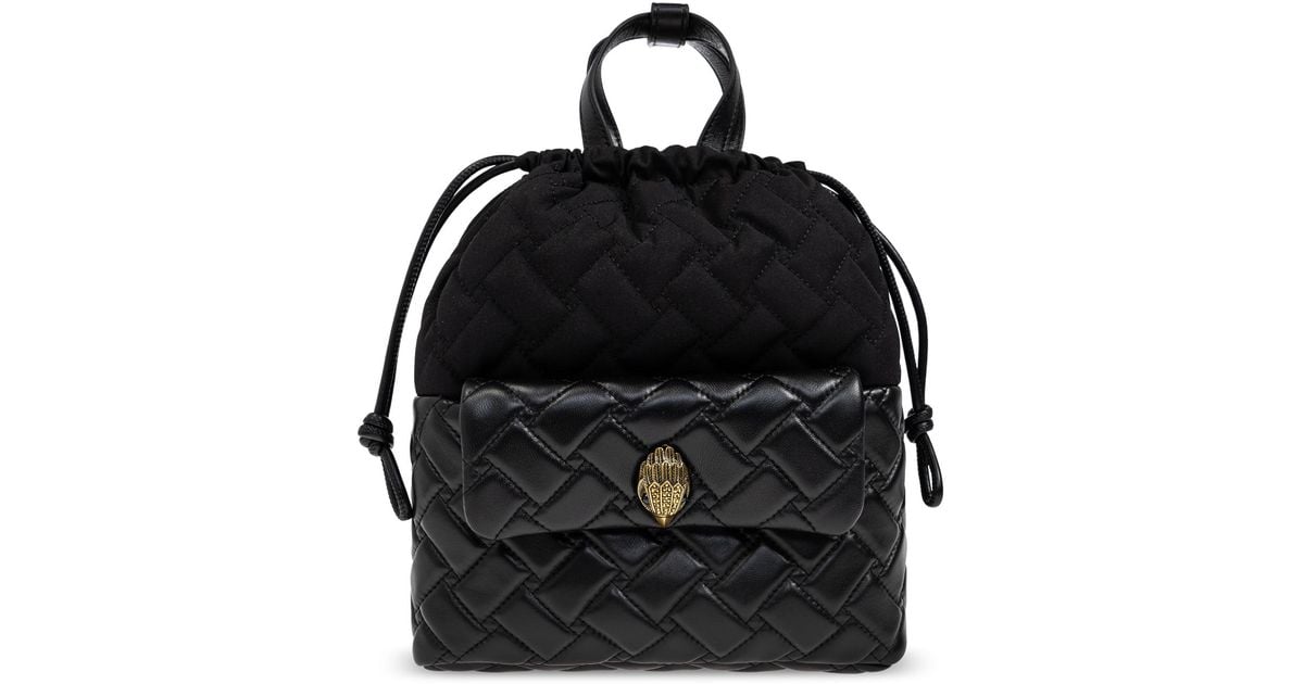 Kurt Geiger Backpack With Kensington Logo in Black | Lyst UK
