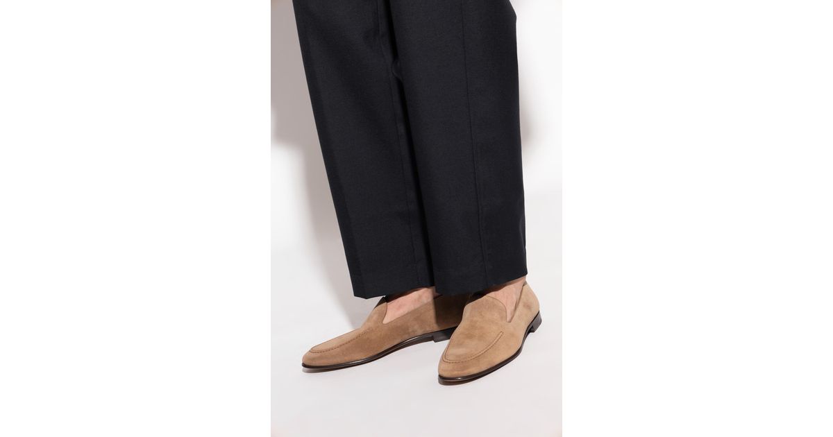 Dolce & Gabbana Suede Shoes 'Split' in Blue for Men | Lyst