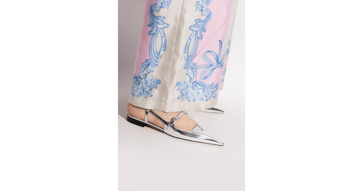 Jimmy Choo Shoes Didi in Metallic | Lyst