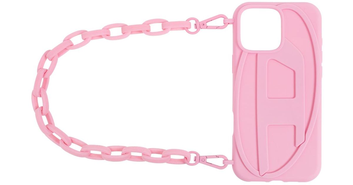DIESEL Case For Iphone 16 Pro Max in Pink | Lyst UK