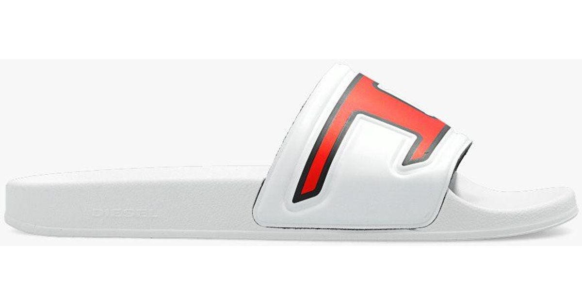 DIESEL 'sa-mayemi D' Slides in White for Men | Lyst