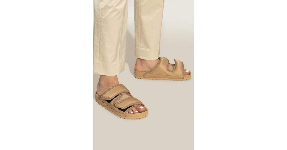 Birkenstock Sport Shoes 'Arizona Cosny' in Natural | Lyst