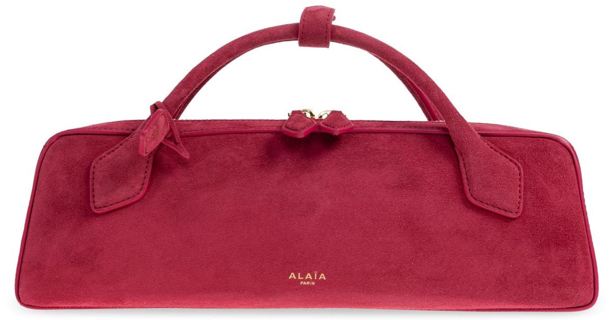 Alaïa Handbag 'Le Teckel' in Red | Lyst UK