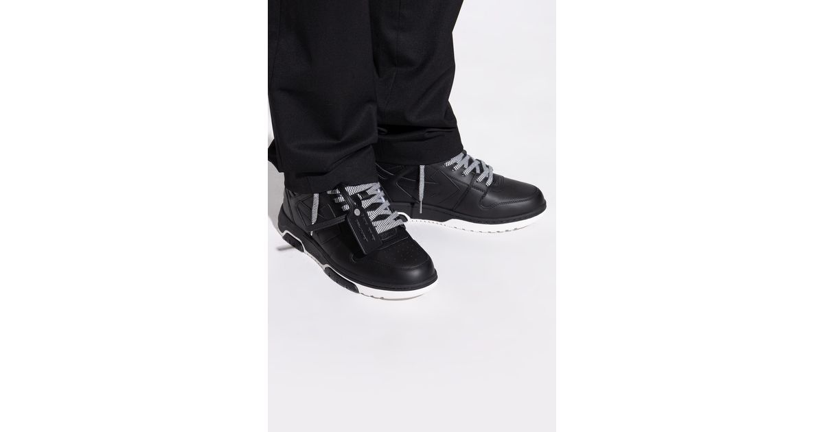 Off-White c/o Virgil Abloh Sports Shoes 'Out Off Office' in Black for ...