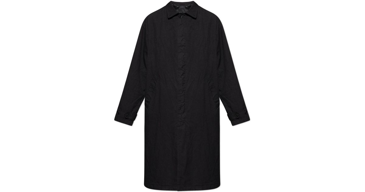 Comme des Garçons Coat With Back Slit in Black for Men | Lyst UK