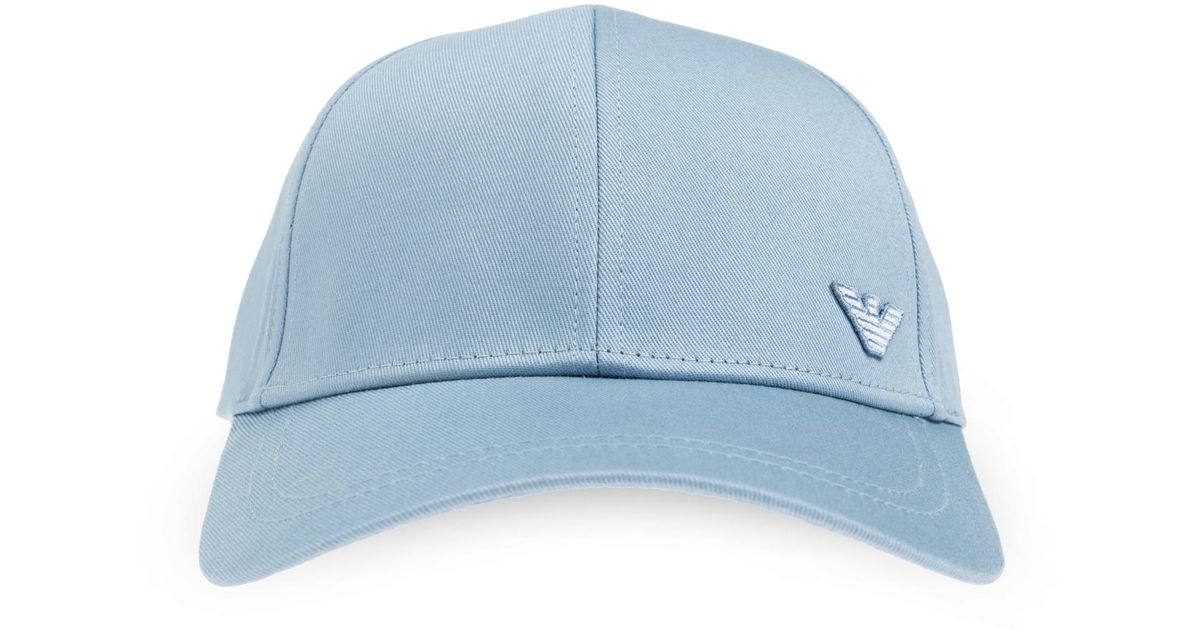 Emporio Armani Baseball Cap, in Blue | Lyst UK