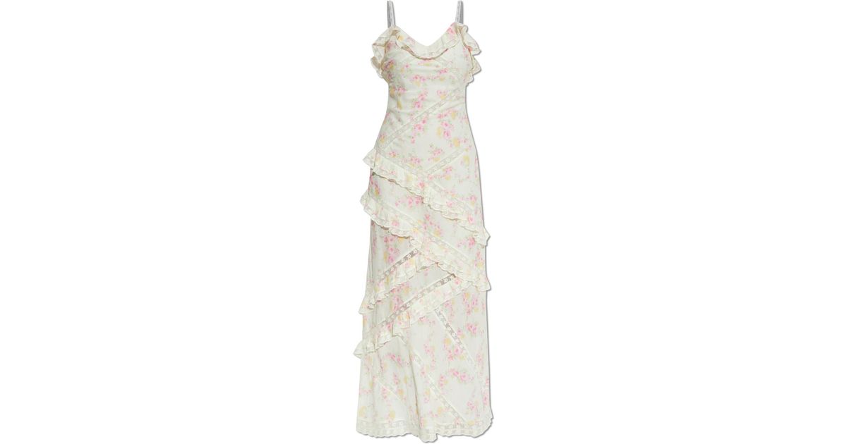 LoveShackFancy Dress 'Nocelle' in White | Lyst UK