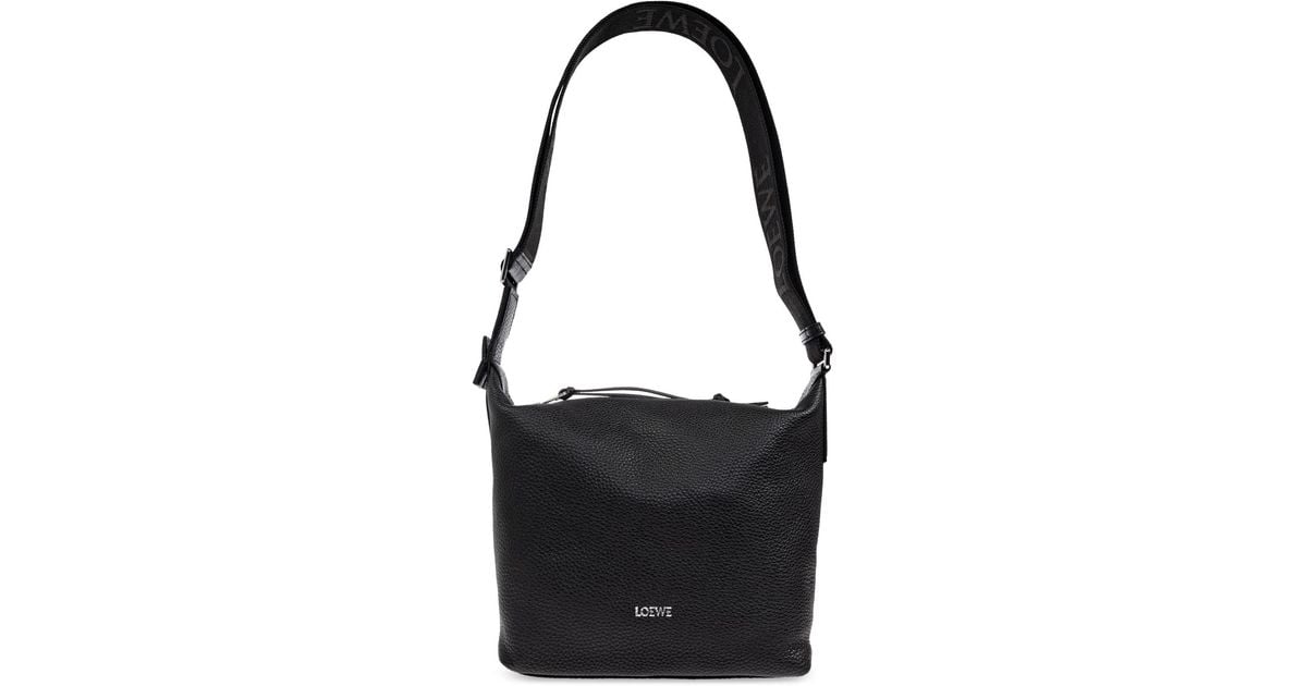 Loewe Shoulder Bag 'Cubi Small' in Black for Men | Lyst UK