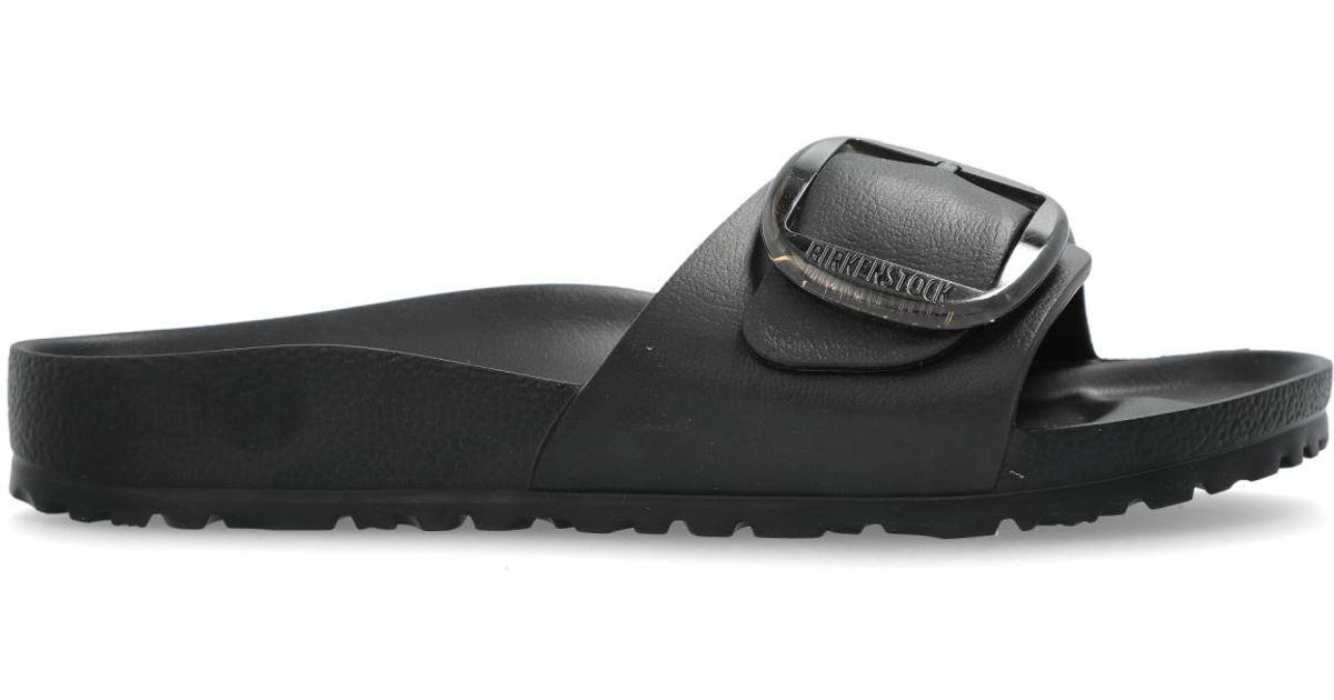 Birkenstock Slides Madrid Big Buckle Eva in White | Lyst UK