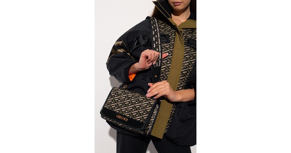 Versace Bag Strap in Black | Lyst