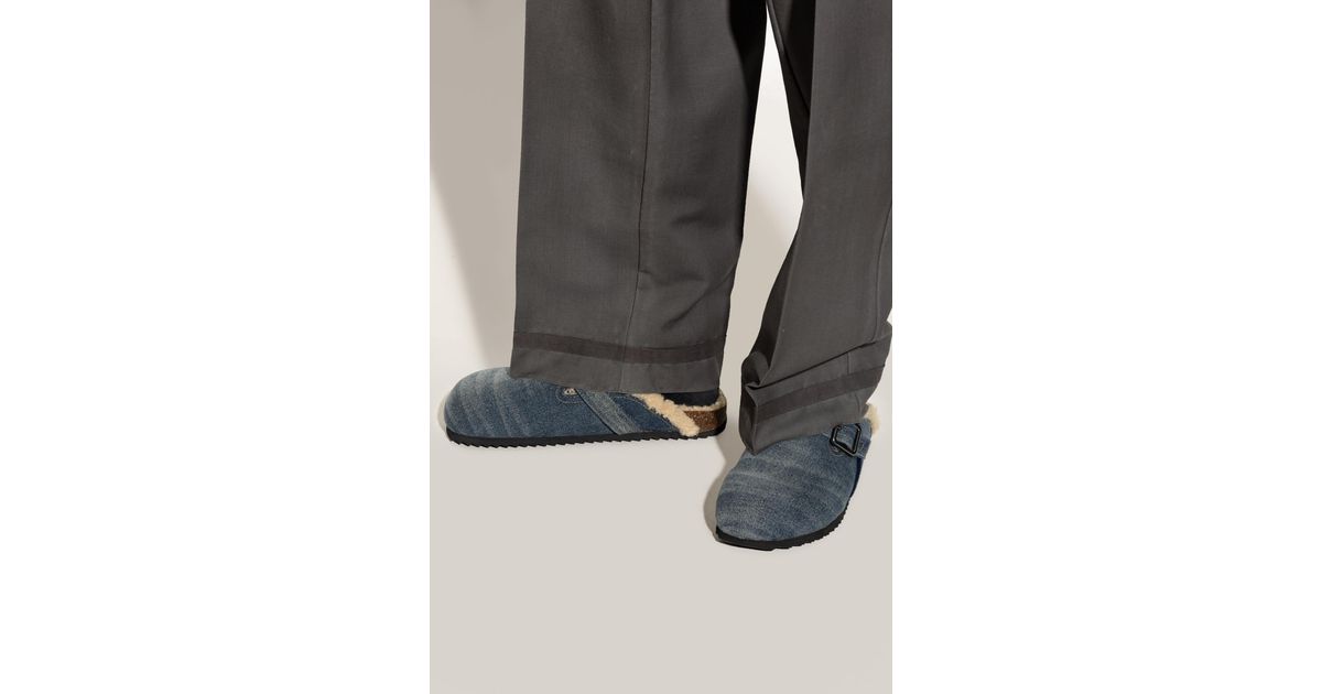 DIESEL Slides D-Woodstock in Black for Men | Lyst