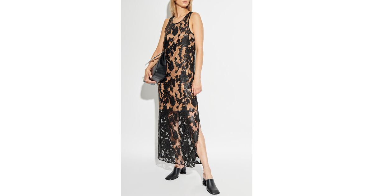 Munthe Double-Layered Dress in Natural | Lyst