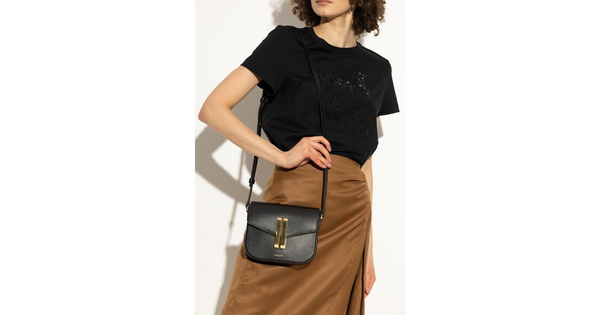 DeMellier London Vancouver Small Shoulder Bag in Black | Lyst
