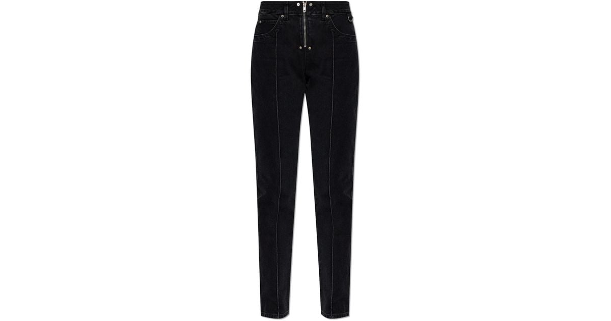 Isabel Marant Jeans 'Silviana' in Black | Lyst UK
