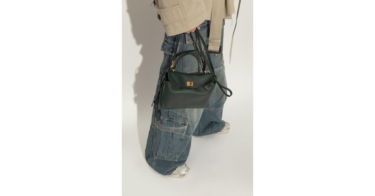 Balenciaga Bag Rodeo Mini, in Green | Lyst