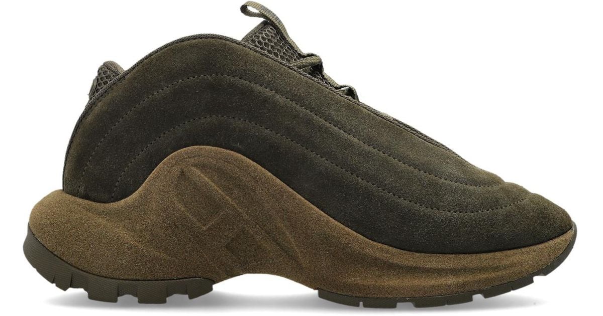 DIESEL 'S-D-Runner X' Sports Shoes in Brown | Lyst UK