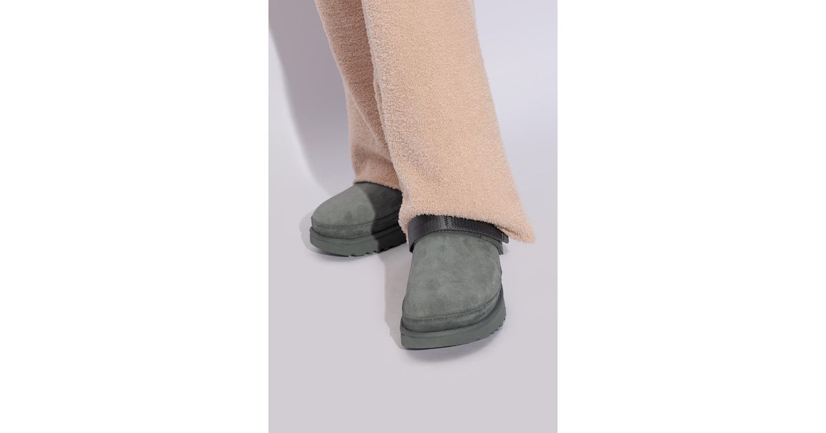 UGG 'goldenstar Clog' Slides, in Gray | Lyst