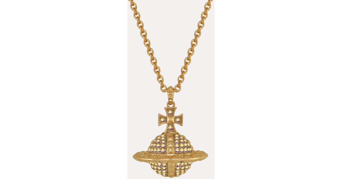 Vivienne Westwood Mayfair Large Orb Pendant Necklace in Metallic Lyst UK