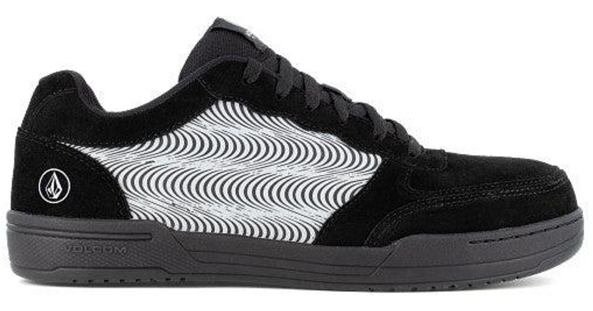 Volcom Hybrid Work Sneakers in Black | Lyst