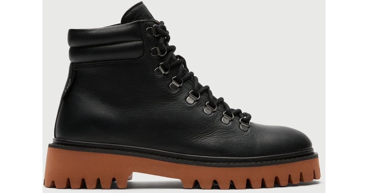 Walk London Hopper Hiking Boot in Black for Men | Lyst UK