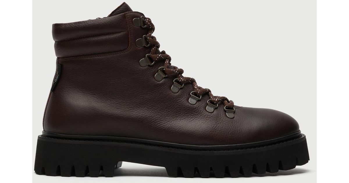 Walk London Hopper Hiking Boot in Black for Men | Lyst UK