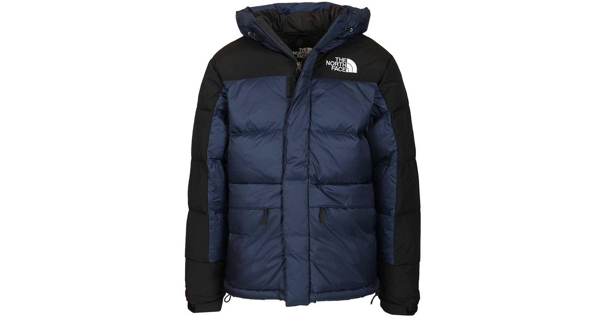 The North Face Himalayan Down Parka Coats in Blue for Men | Lyst
