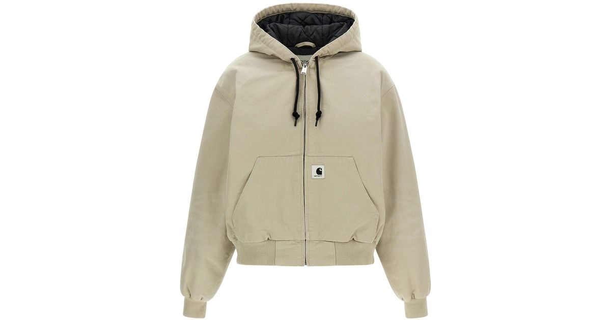 Carhartt 'Og Active' Jacket in Natural | Lyst UK