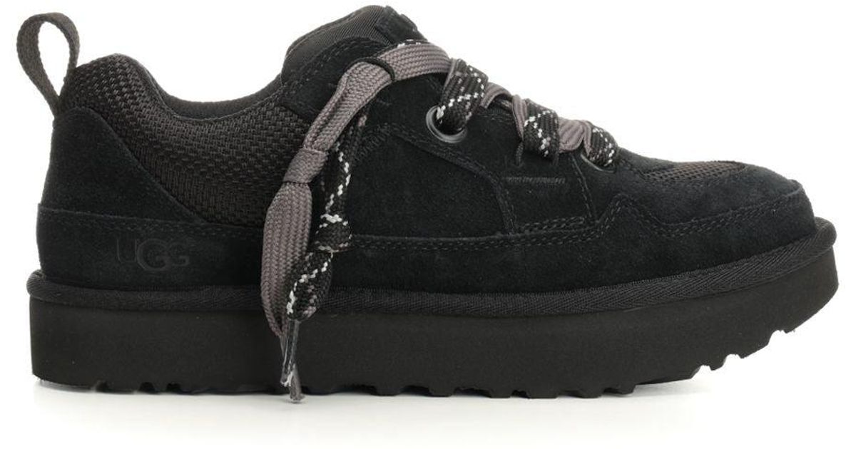 UGG M Lo Lowmel Sneakers in Black for Men | Lyst UK