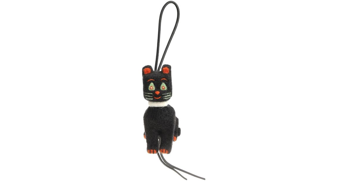 Loewe Felt Cat Charm By Louis Wain in White | Lyst UK