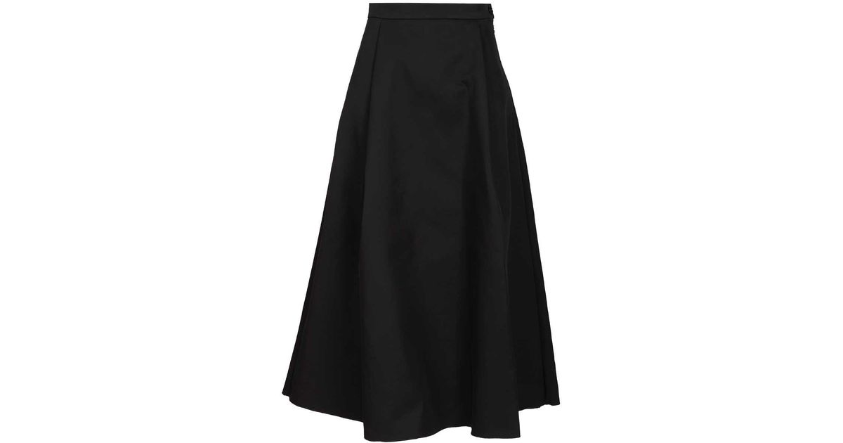 Barena Gonna Imma Duo 98 Cotone 2 Elastan Skirts in Black | Lyst UK
