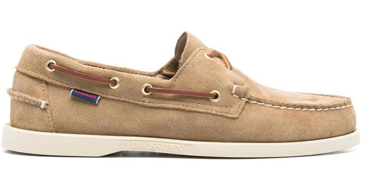 Sebago Leather Tote Bags in Natural for Men | Lyst