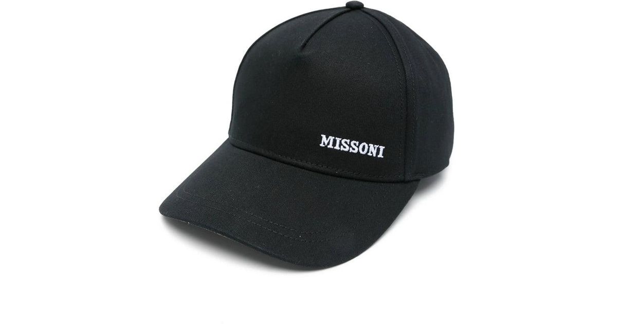 Missoni Cotton Hats in Black | Lyst