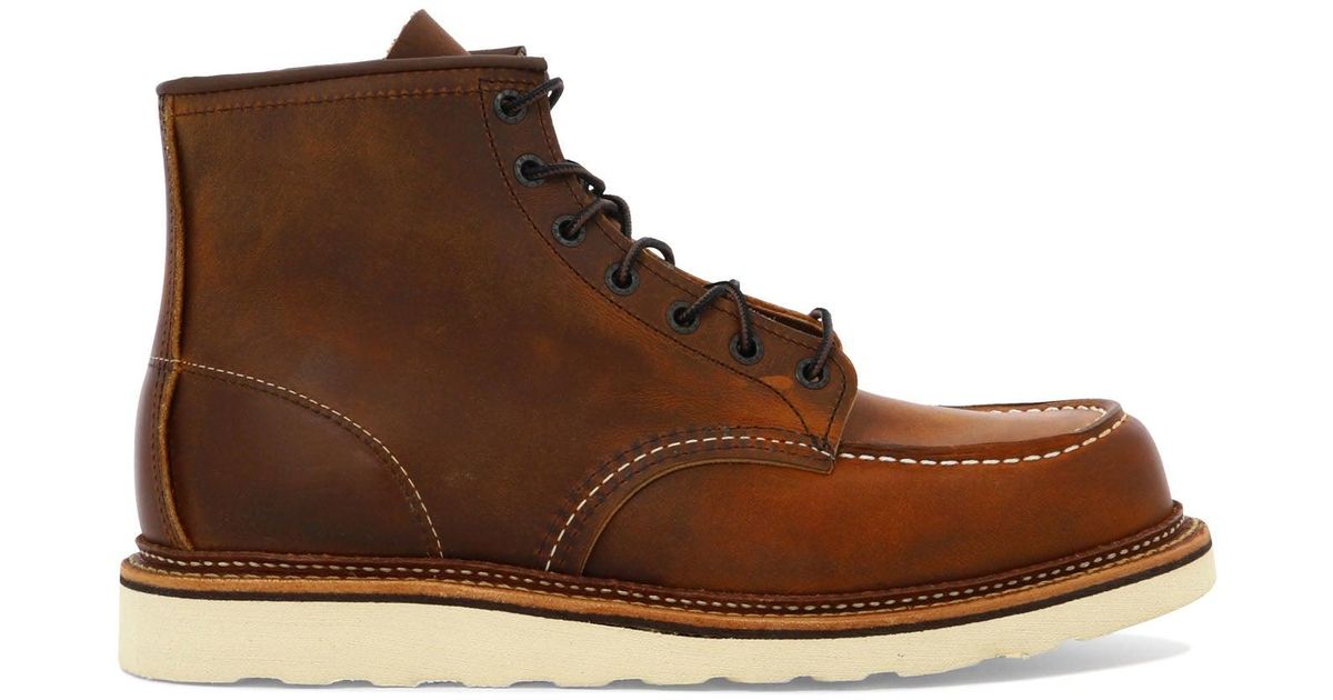 Red Wing Classic Moc in Brown for Men | Lyst