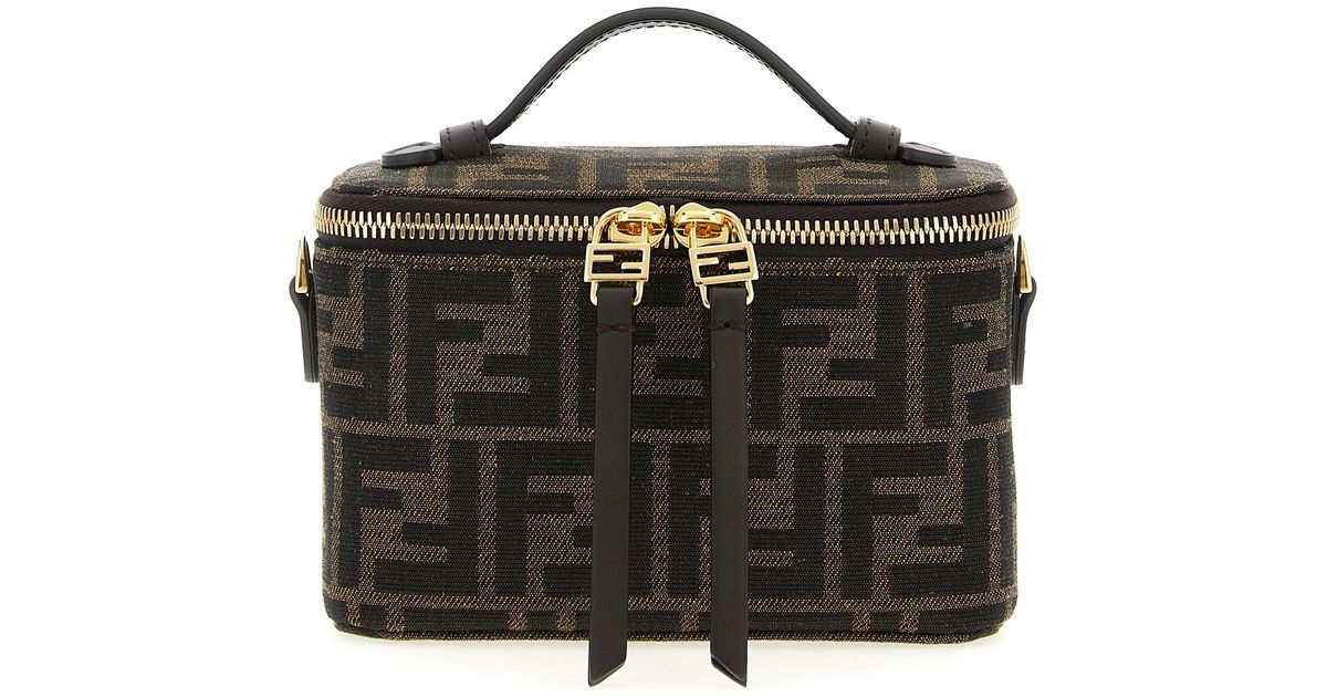 Fendi Vanity Hand Bags in Black | Lyst UK