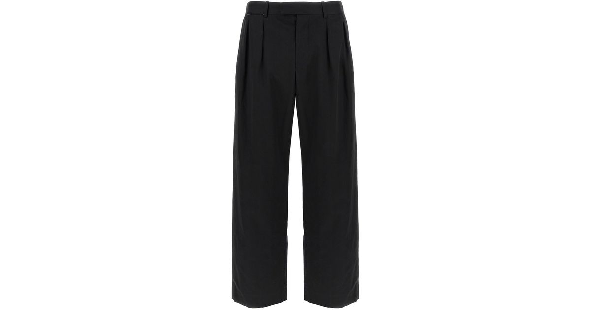 The Row Mikeno Pants in Black for Men | Lyst