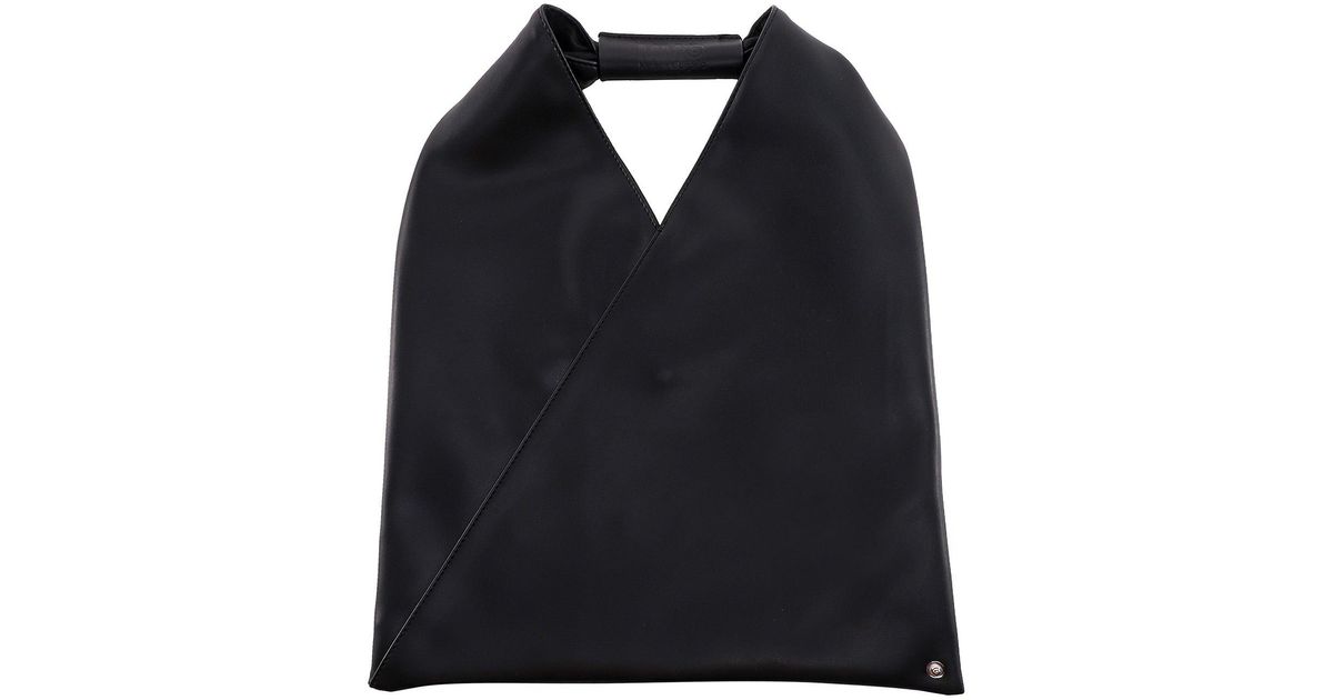 MM6 by Maison Martin Margiela Coated Canvas Handbag With Iconic Back ...