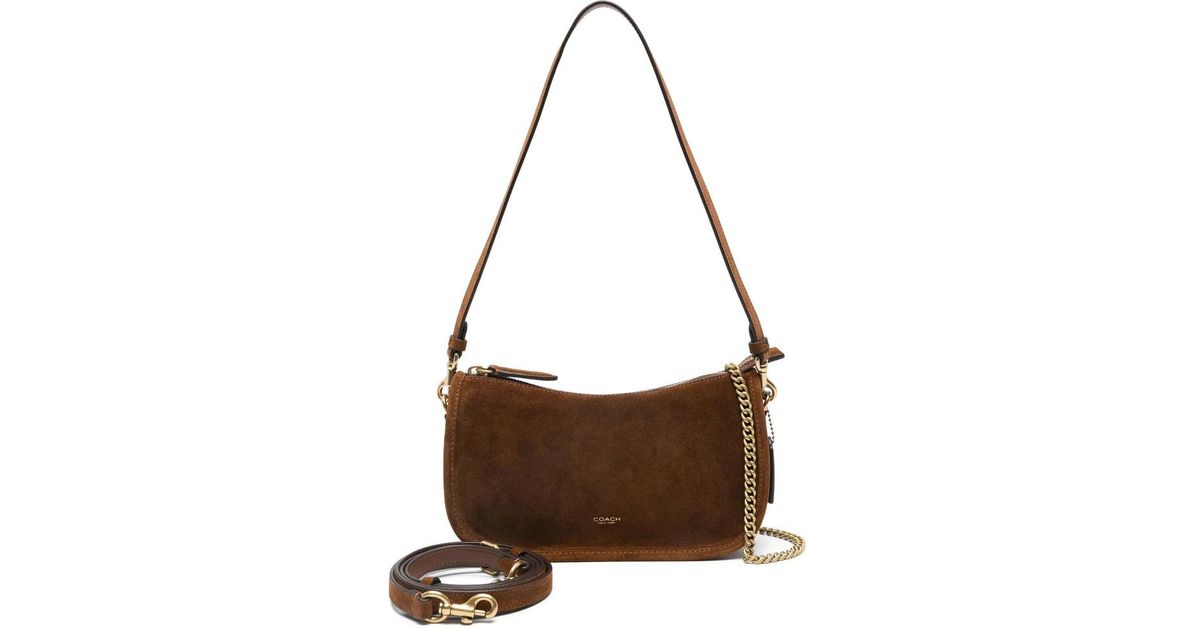 COACH Brown Shoulder Bags | Lyst UK