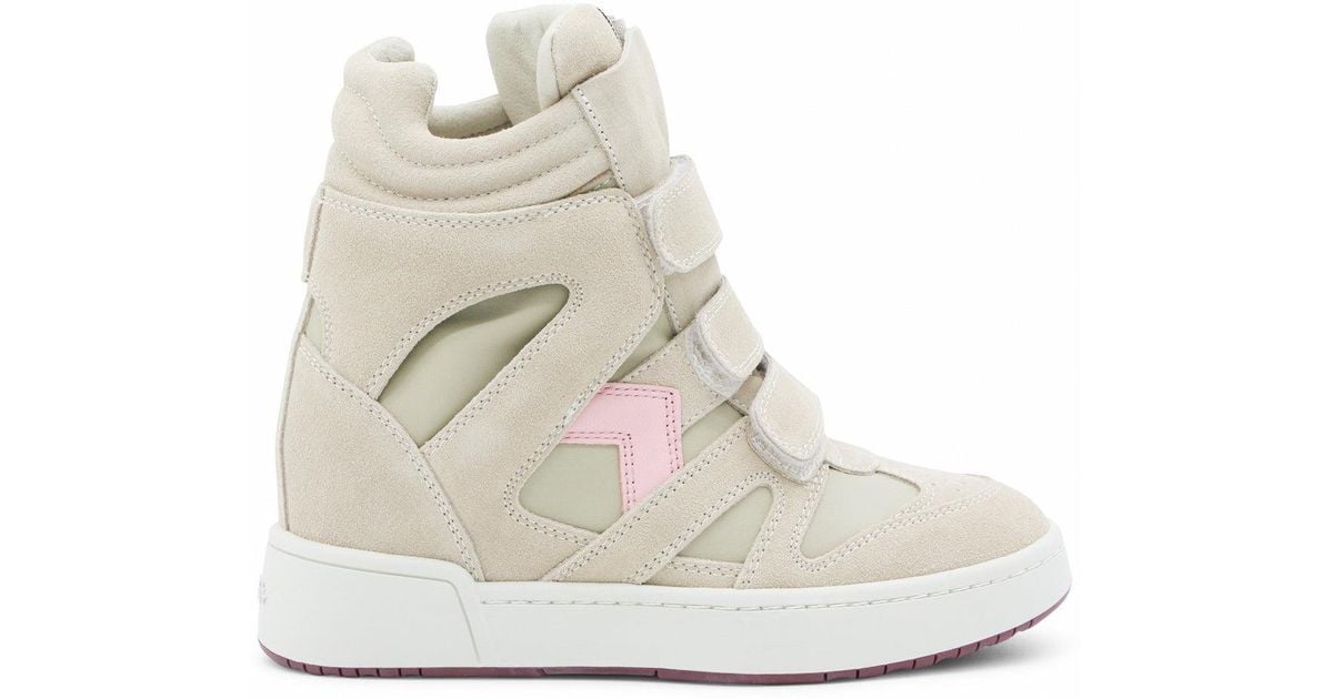 Isabel Marant Sneakers/Bubblegum in Natural | Lyst Canada