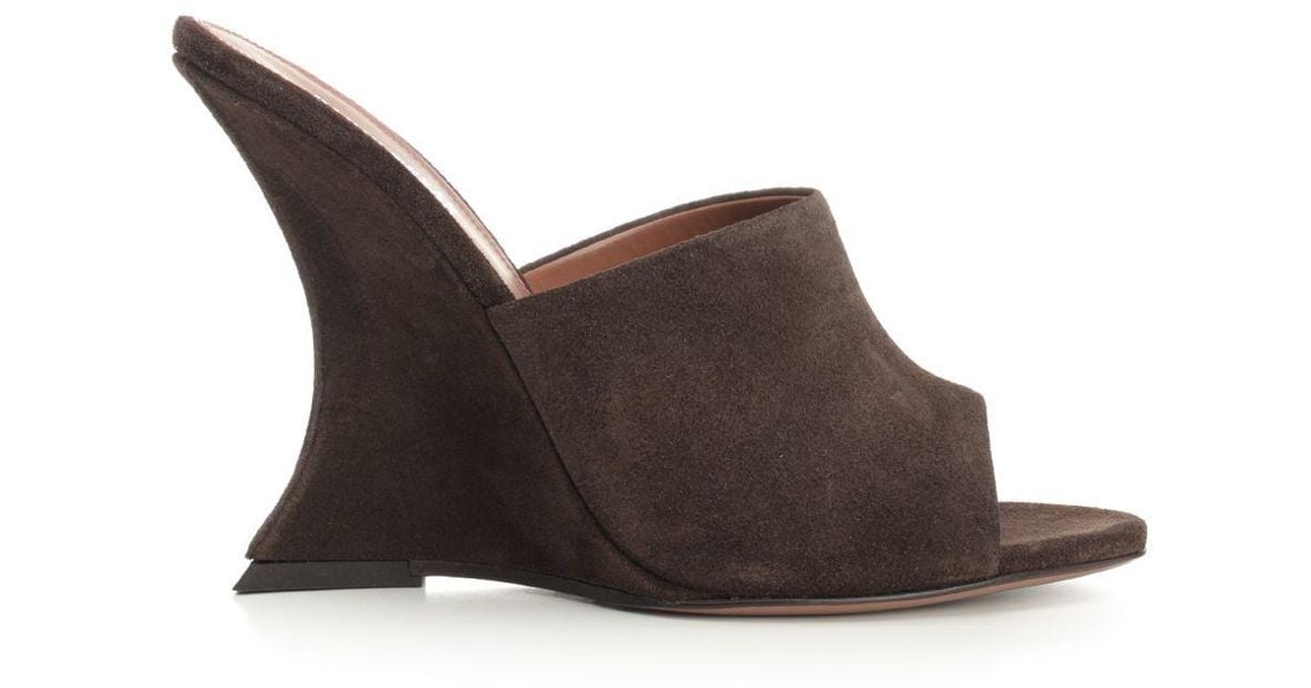 Paris Texas Nina Sandals Brown | Lyst UK