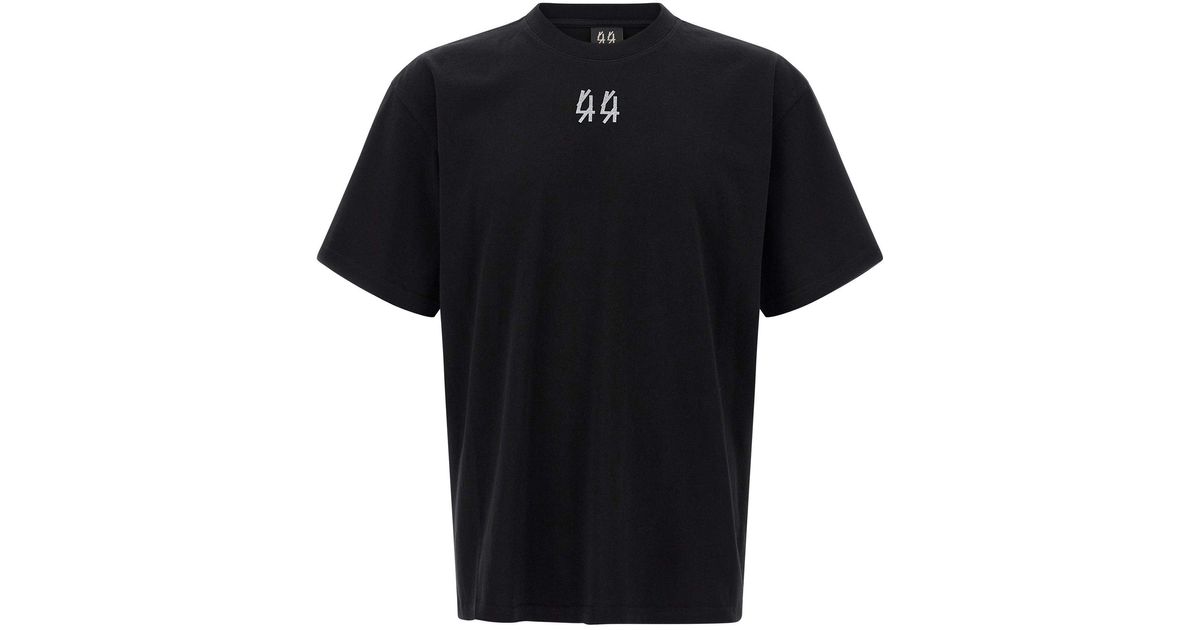 44 LABEL Drip T-Shirt in Black for Men | Lyst UK